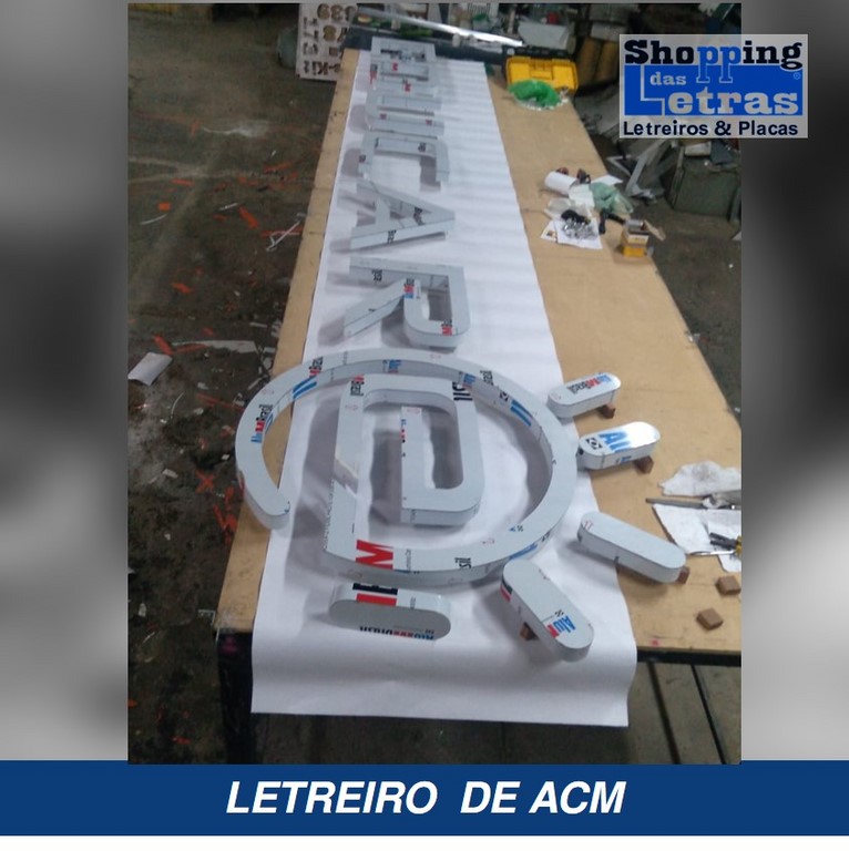 ACM - Letreiros | Shopping das Letras