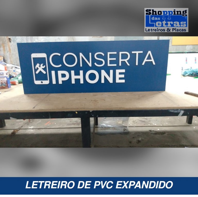 PVC Expandido - Letras Caixa | Shoppping das Letras